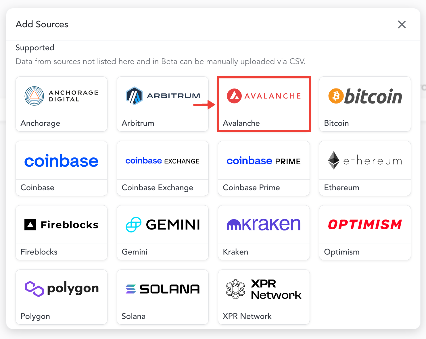 How to Connect an Avalanche Wallet – Enterprise Support