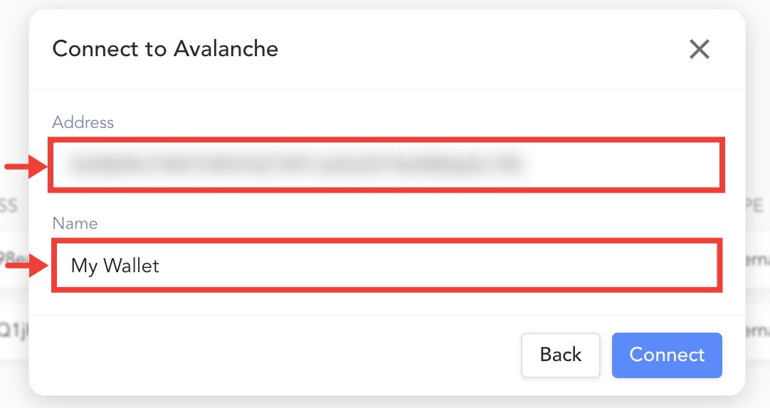 How to Connect an Avalanche Wallet – Enterprise Support