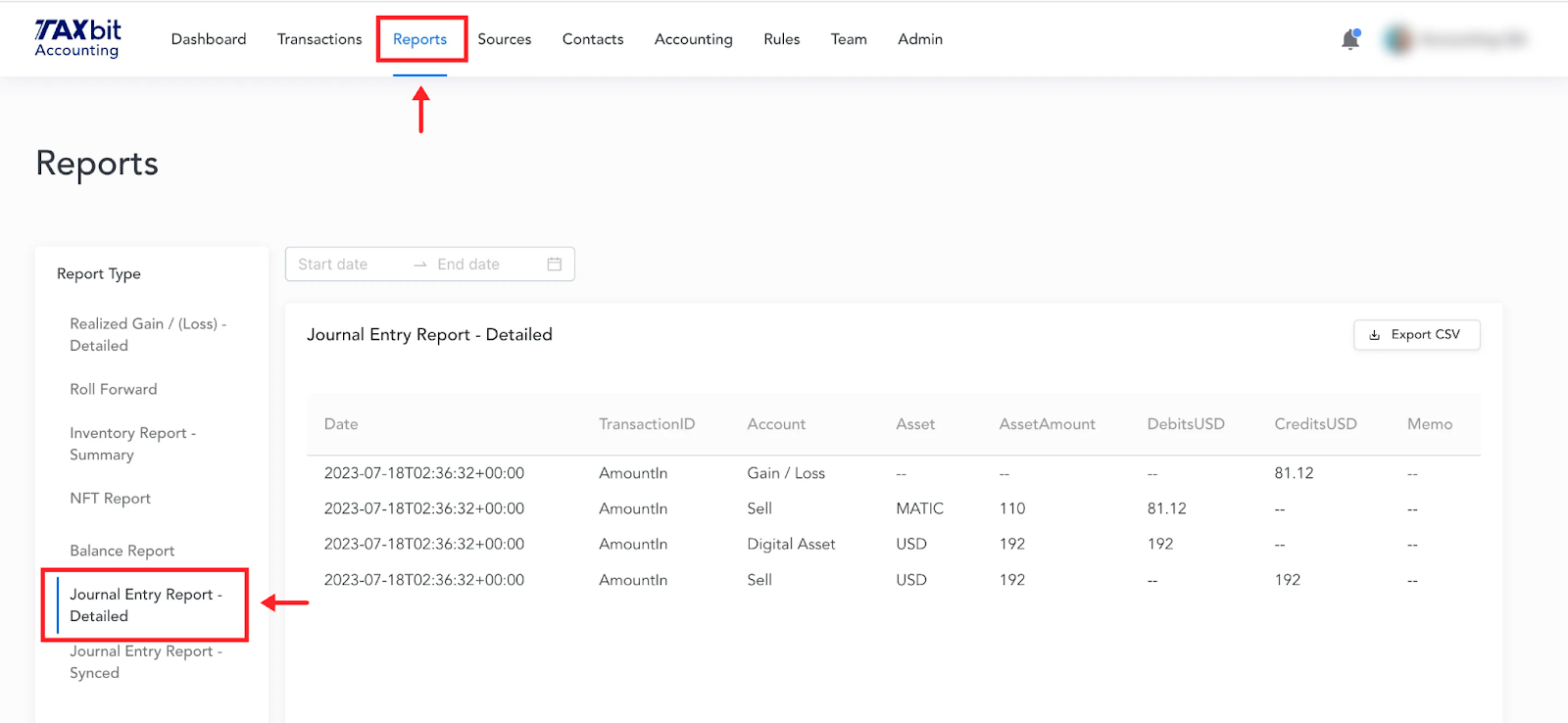 How to View Journal Entries – Enterprise Support
