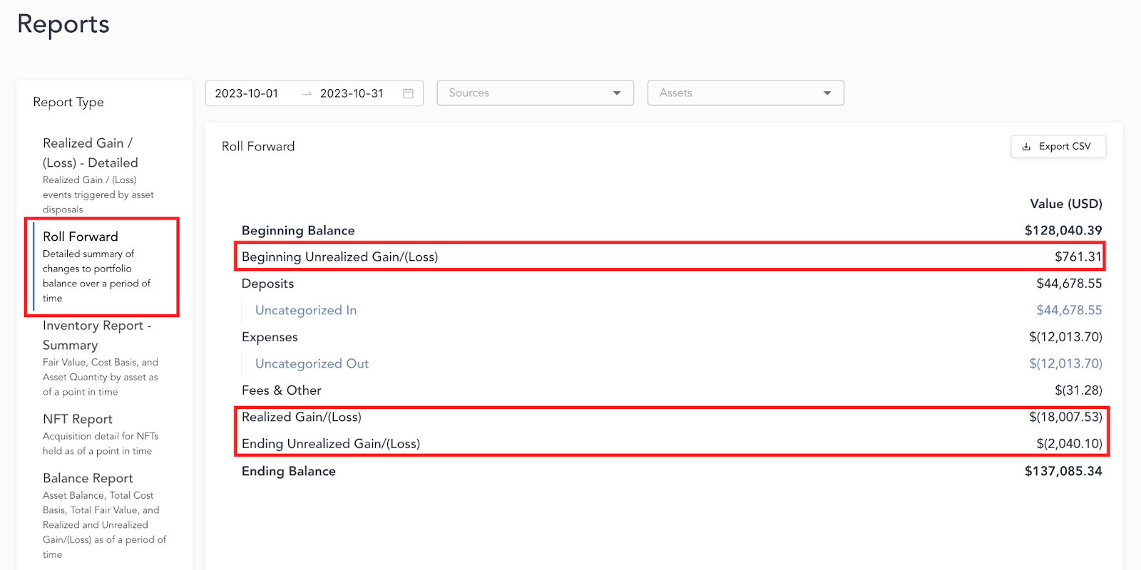 How Do I View Gain/Loss Calculations and Reporting? – Enterprise Support